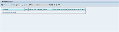 Smxx Sap Tcode Display Own Jobs