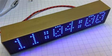 Esp8266 Led Matrix Clock 8 Steps With Pictures Instructables