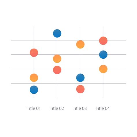 Premium Vector Company Budgeting Report Infographic Dot Chart Design
