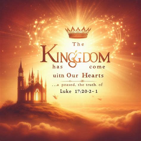 주예수교회 성경 말씀 누가복음 1720 21 묵상 예수님께서는 바리새인들이 하나님의 나라가 언제 임할는지 묻자