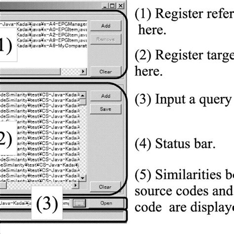 The Similarity Measuring System Consisting Of Five Class Libraries