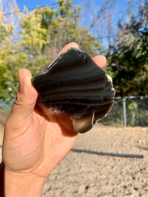Rainbow Obsidian Volcanic Glass Etsy