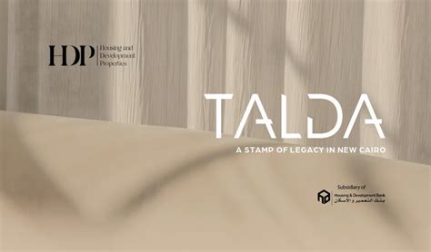 Talda New Cairo By Hdp Company Pioneer Property
