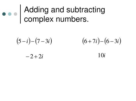 PPT Complex Numbers PowerPoint Presentation Free Download ID 6836546