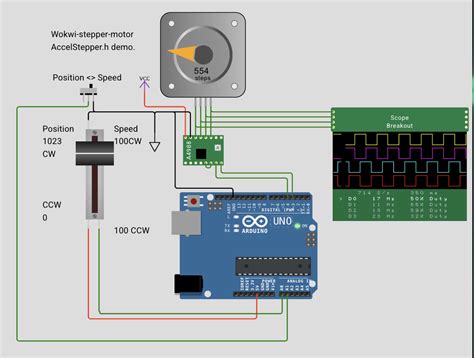 Controlling The Speed And Direction Of Rotation Of A Large Stepper