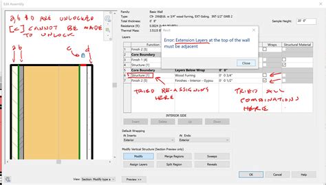 Wall Layers Wont Allow Modification Autodesk Community