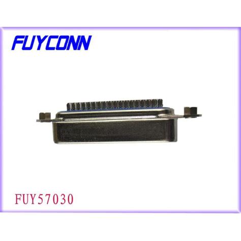 China 36 Pin Solder Plug Centronic Parallel Port Connector With Hex Head Screws China Parallel