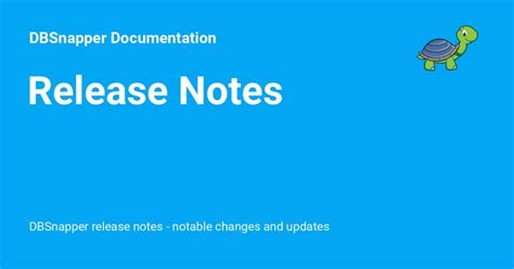 Dbsnapper On Linkedin Release Notes Dbsnapper Documentation