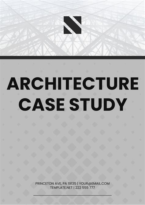 Free Architecture Case Study Template To Edit Online