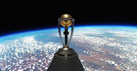 Cwc Trophy Tour Launched In Stratospheric Fashion Rediff Cricket