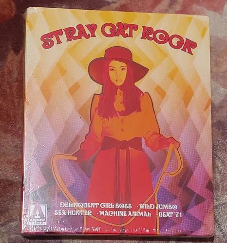 Stray Cat Rock Meiko Kaji Limited Edition Box Set Blu Ray Envío Gratis