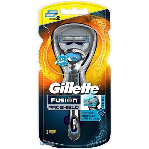 Gillette Fusion Proshield Flexball Razor Citypara