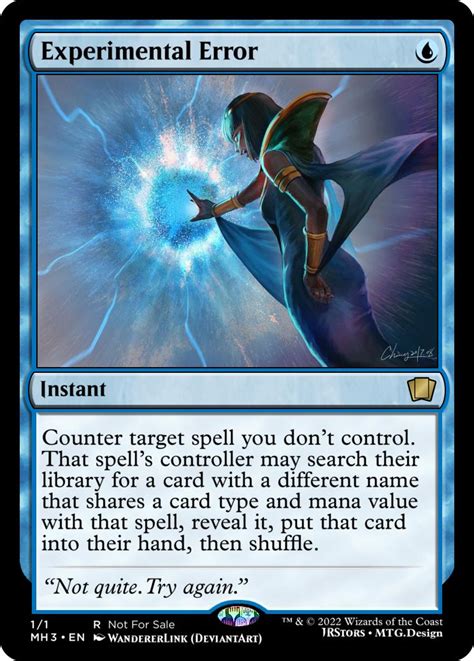 Experimental Error R Custommagic