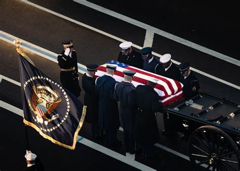 America Bids President James E Carter Farewell A Ceremonial Honor Guard… Army Reserve Medical