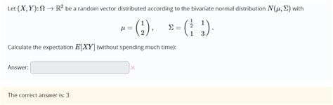 solved let x y Ω→r2 ﻿be a random vector distributed