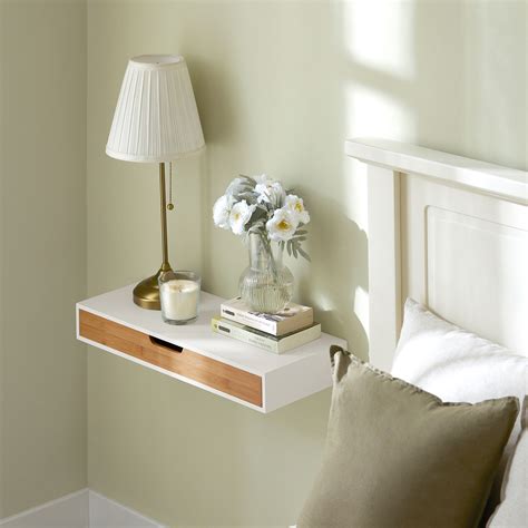 Drawer Floating Shelf Space White W40xd25cm At Albert Pietsch Blog