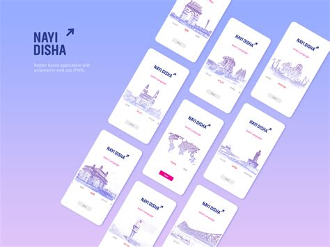 Language User Interface By Vaishali Chavan On Dribbble