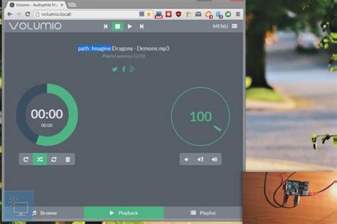 Volumio Raspberry Pi B SN
