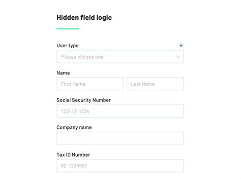 New Feature Hidden Webform Fields