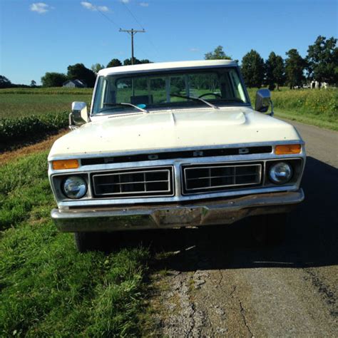 1977 Ford F250 Custom Ranger Xlt Camper Special For Sale