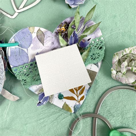 Nested Heart Mini Album Project Idea