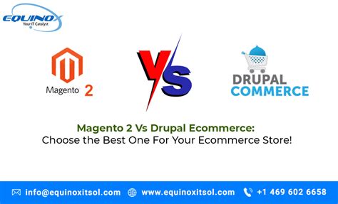 magento2 ecommerce vs drupal choose the best one for you
