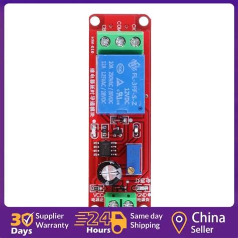 Ne555 Delay Timer Relay Switch Module 0 10s Electronic Components 12v