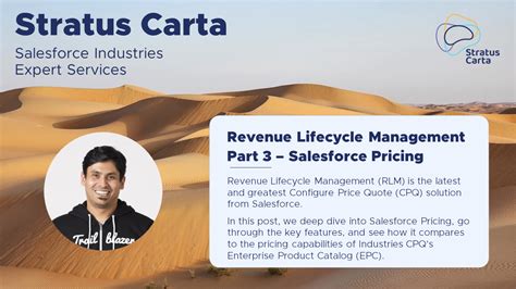 Revenue Lifecycle Management Part 3 Salesforce Pricing