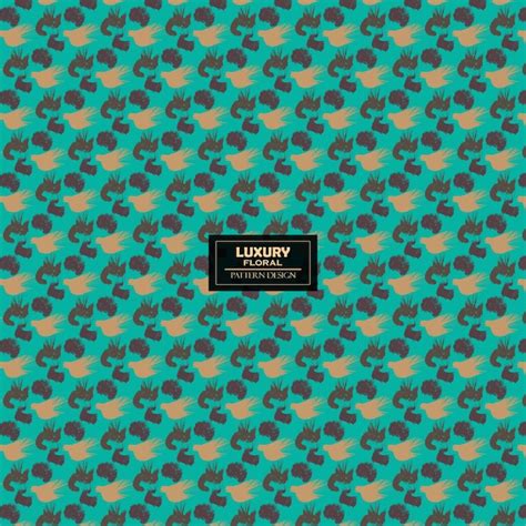 Premium Vector Abstract Modern Seamless Geometric Floral Luxury Fashion Clothing Pattern Design
