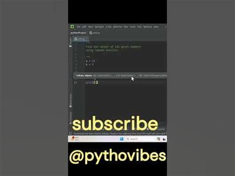 Find Maximum of two numbers using Lambda Function #python #tips #shorts #shortvideo @pythonvibes ...