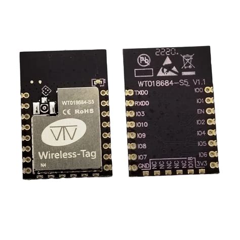 wireless tag esp32 c2 esp 12 compatible module wt018684 s5