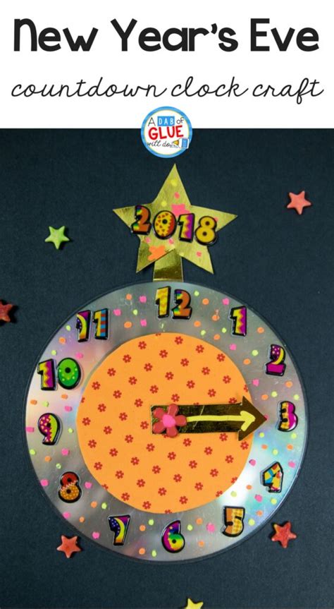 New Years Eve Countdown Clock Craft