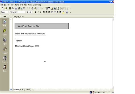 Chapter Creating And Editing Web Pages Using Front Page NCSM