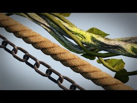 UDK And Maya Tutorial Creating Game Ready Chains Ropes And Vines In Maya And UDK YouTube