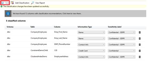 Whats New In Ssms 175 Data Discovery And Classification And More
