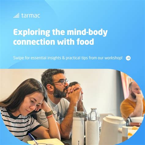 Tarmac Io On Linkedin Our Last Workshop Explored The Mind Body Connection With Food It Gave Us…