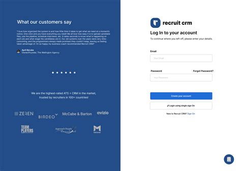 Recuit Crm Admin Page Figma