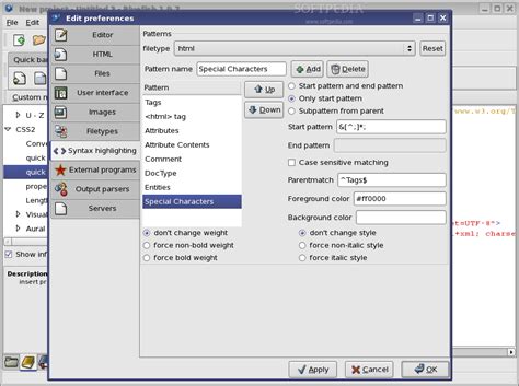 Bluefish Review Softpedia
