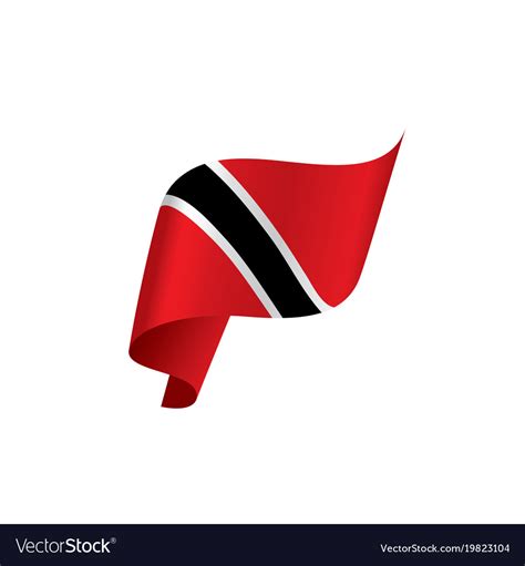 Trinidad And Tobago Flag Royalty Free Vector Image