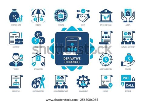 Derivative Icon Set Hedging Swap Seo Stock Vector Royalty Free 2565086065 Shutterstock