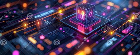 Mitigating Risks Futuristic Digital Interface With Data Analysis And Cybersecurity Elements For