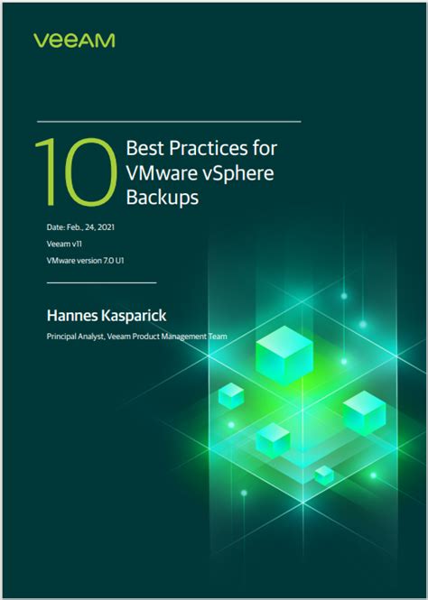 10 Best Practices For Vmware Vsphere Backups