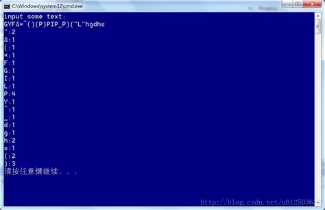 【c程序】统计字符串中字符出现次数c字符串中字符出现次数 Csdn博客
