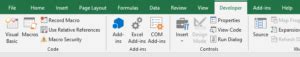 Excel Add VBA Button Automate Excel