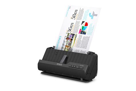 Workforce Es C320w Wireless Compact Desktop Document Scanner With Auto Document Feeder