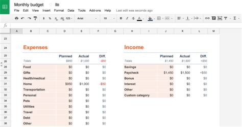 Cloud Spreadsheet — Db