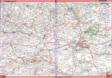 Карта Курской области Подробная карта дорог Курской области России Четкая крупномасштабная