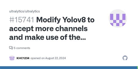 Modify Yolov To Accept More Channels And Make Use Of The Pre Trained Model Issue