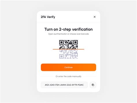 2fa Verify Form Ui Design By Artur Bialovetskyi On Dribbble