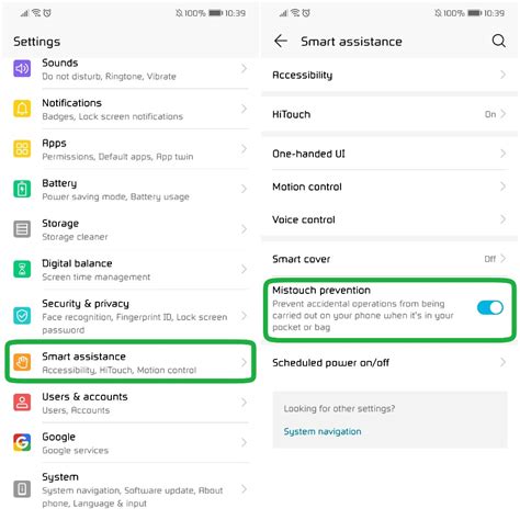 Tip Of The Day Enable Or Disable Mistouch Prevention Huawei Community